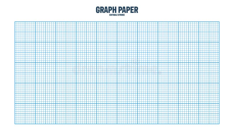 Sheet of Graph Paper with Grid. Millimeter Paper Texture, Geometric ...