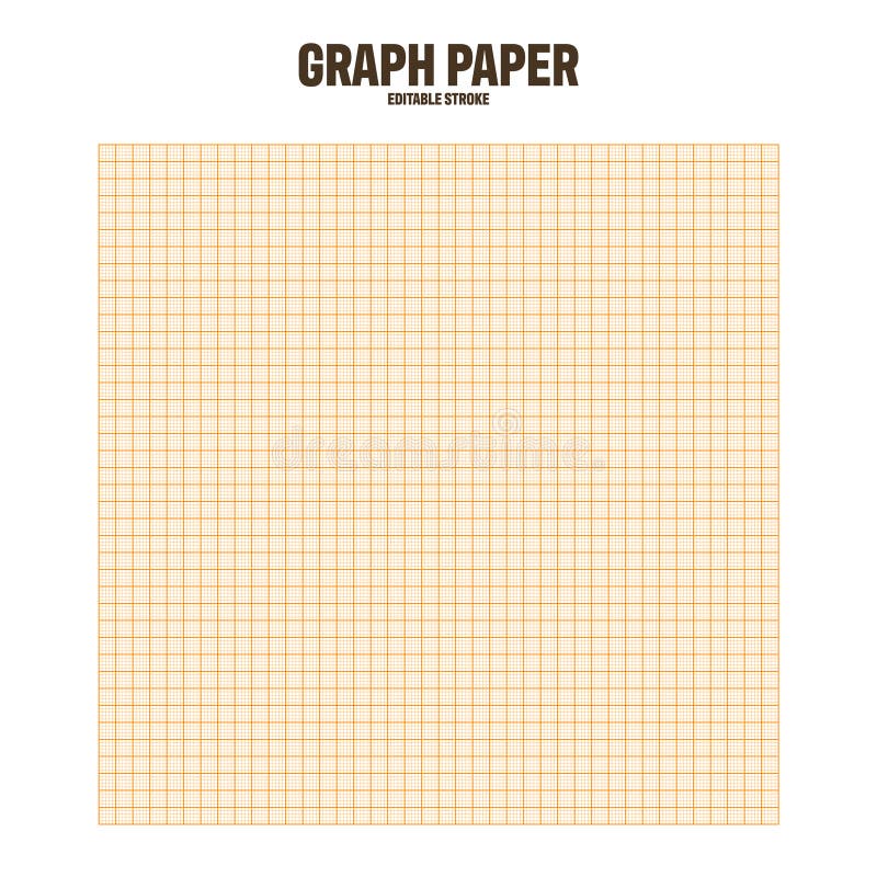 Sheet of Graph Paper with Grid. Millimeter Paper Texture, Geometric ...