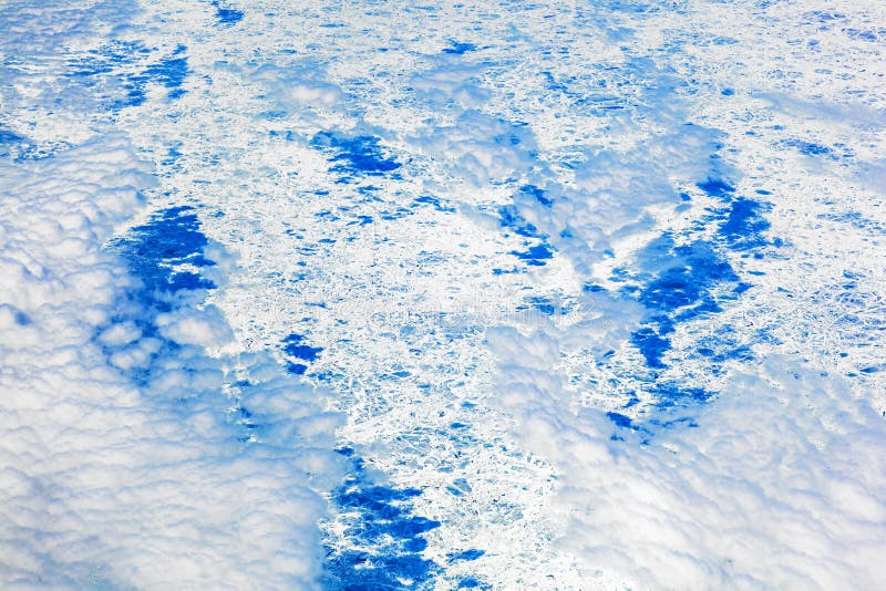 Sheet of Ice Floating on the Arctic Stock Photo - Image of landscape ...