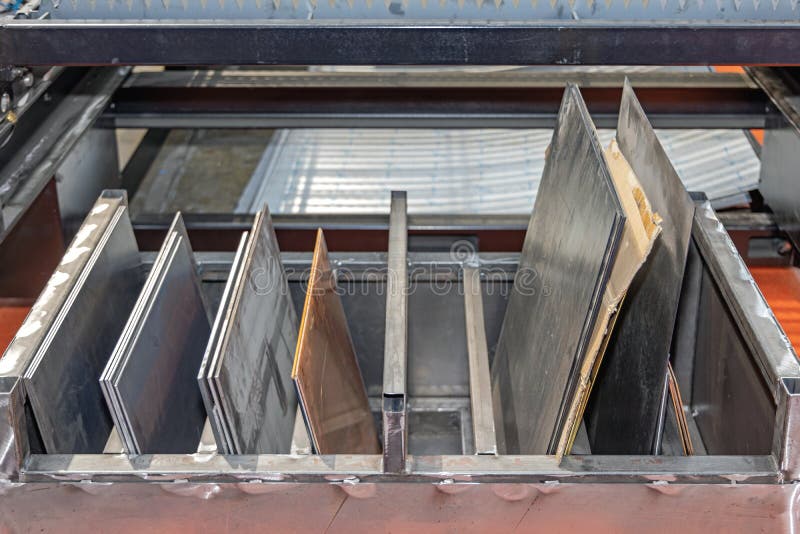 Sheet Material Holder Workshop Stock Image - Image of metal, europe ...
