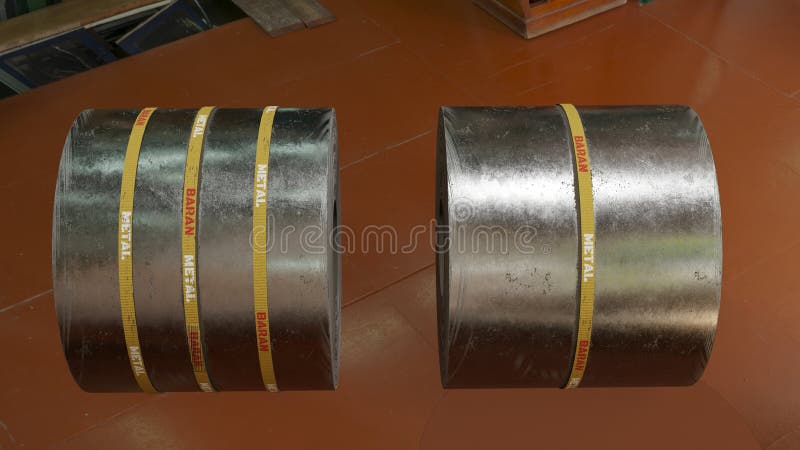 Sheet Metal bundle stock illustration. Illustration of machinery ...