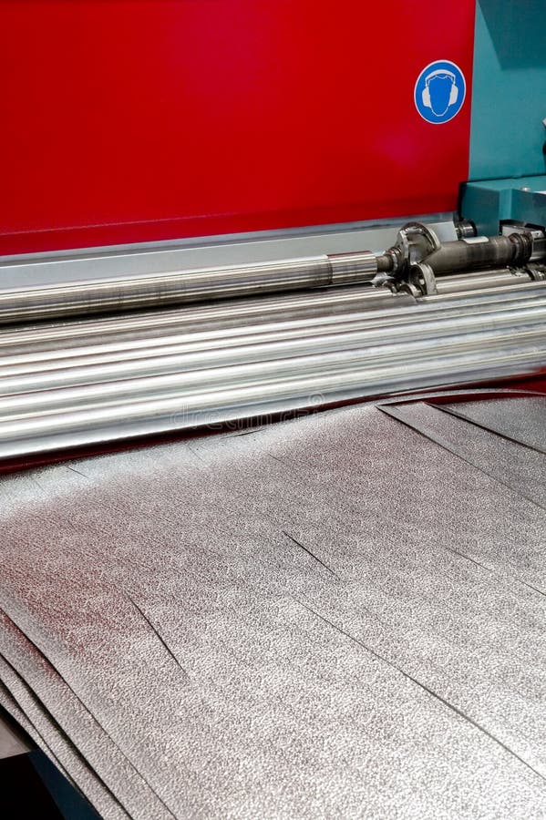 Sheet metal forming stock photo. Image of manufacturing - 28864288