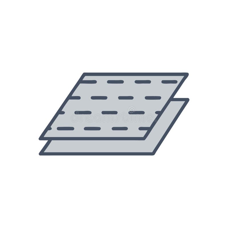 Sheet Metal Icon for Construction Stock Illustration - Illustration of ...