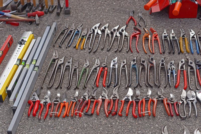 Sheet metal pliers stock photo. Image of metal, pliers - 202672072