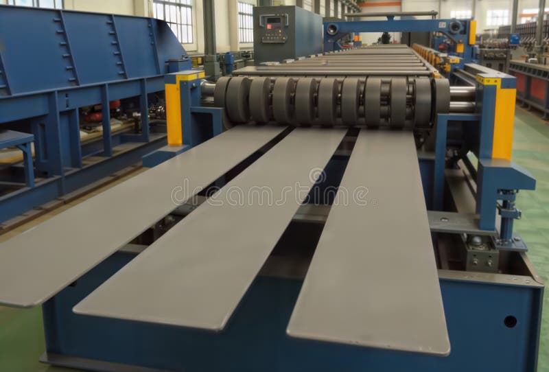 Sheet Metal Processing Machine, Generative Ai Stock Illustration ...