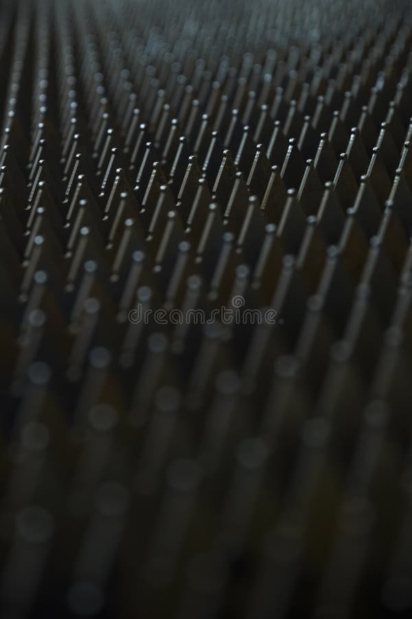 Sheet metal spikes stock photo. Image of iron, grid - 130783878