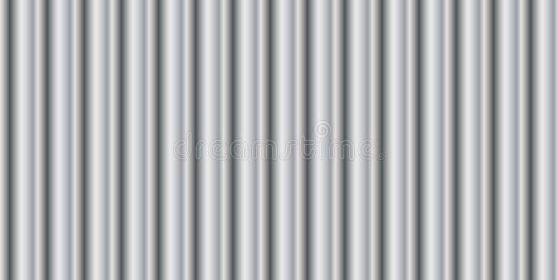 Sheet Metal Wave Metal Tile, Abstract Background. EPS10 Vector Stock ...