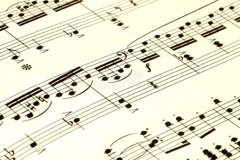 Sheet Music stock photo. Image of play, beat, music, clef - 354892