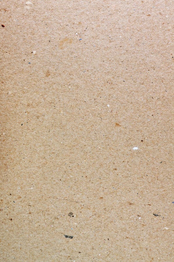 Sheet of Natural Cardboard Closeup Stock Photo - Image of smooth, empty ...