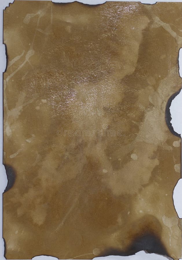 Old Vintage Dark Burnt Edges Kraft Paper Stock Photos - Free & Royalty ...
