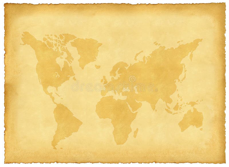 Sheet of Old Yellowed Paper Stock Image - Image of sheet, card: 73007051