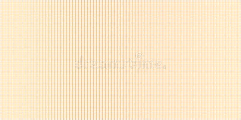 Sheet of Orange Graph Paper with Grid. Millimeter Paper Texture ...