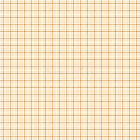 Sheet of Orange Graph Paper with Grid. Millimeter Paper Texture ...