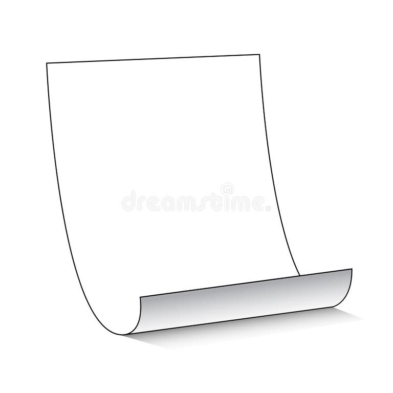 Drawing Blank Sheet Paper Stock Illustrations – 20,622 Drawing Blank ...