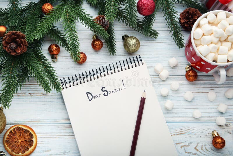 Sheet of Paper with Fir-tree Branches Stock Image - Image of ...