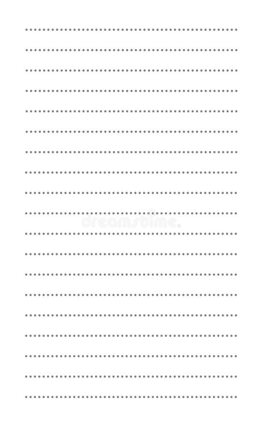Sheet of Paper for Notes. Paper for Planner Stock Illustration ...
