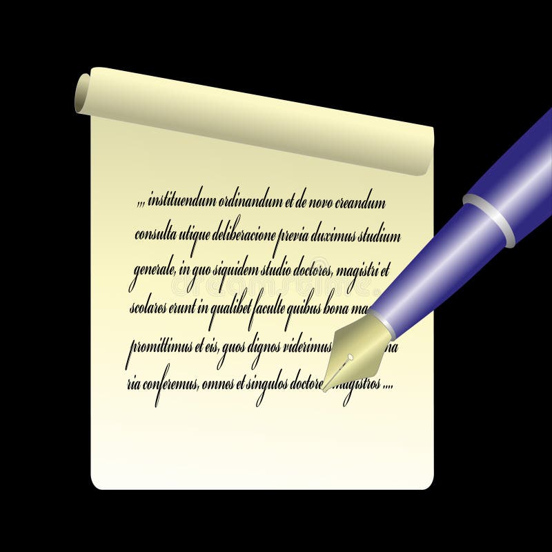 Sheet of Paper - Vector Illustration Stock Vector - Illustration of ...