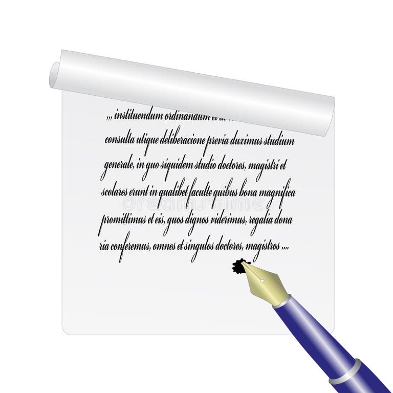 Sheet of Paper - Vector Illustration Stock Vector - Illustration of ...