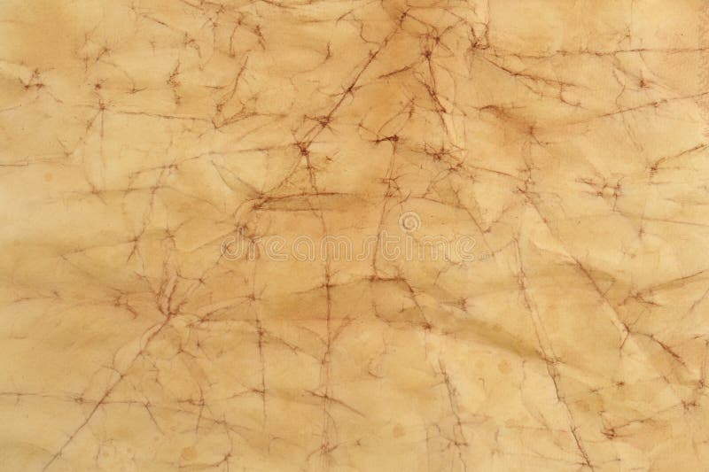 Sheet of Old Parchment Paper on White Background Stock Photo - Image of ...