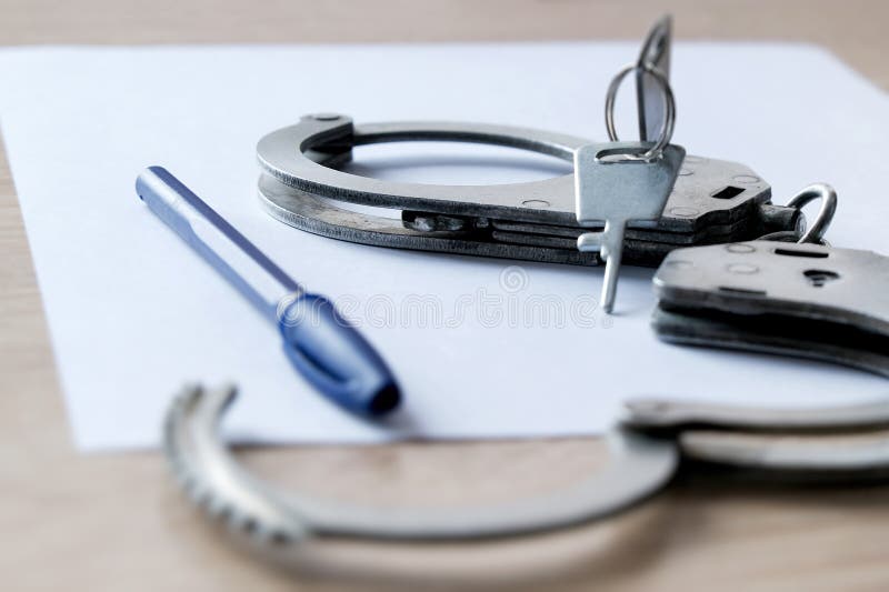 A Sheet and a Pen are Prepared for the Accused To Write a Confession ...