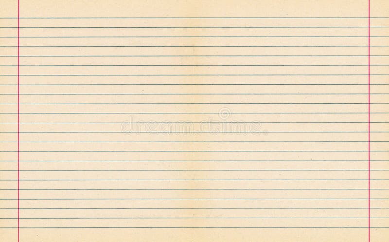 Sheet from a School Notebook in a Ruler. Notebook Texture Stock Image ...