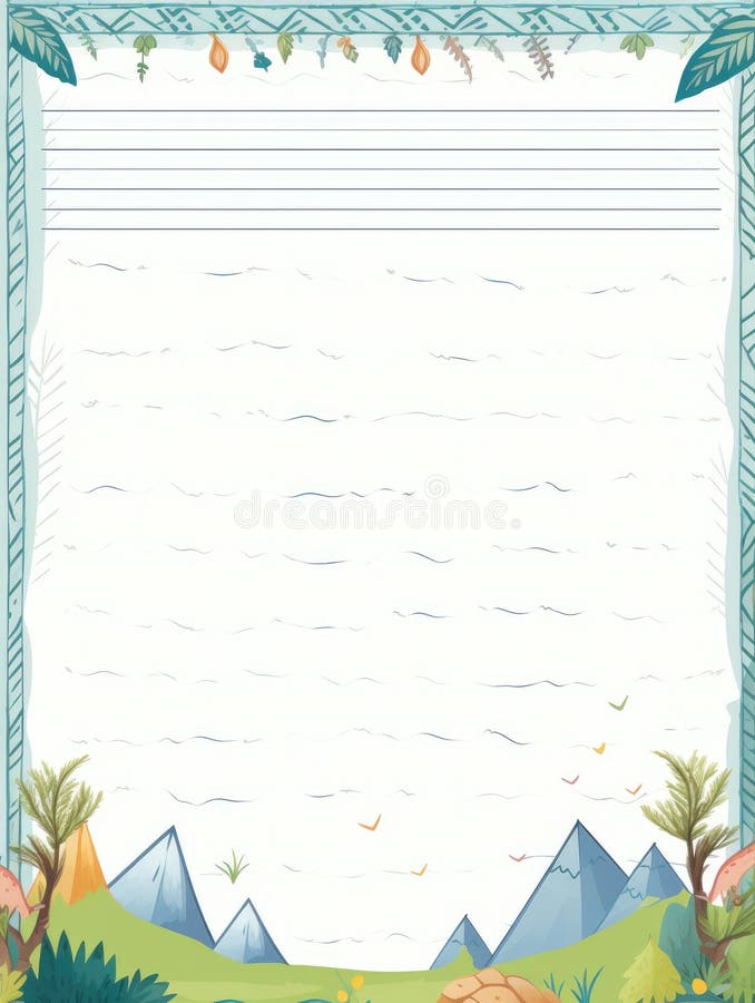 Cartoon Lined Paper Stock Illustrations – 3,083 Cartoon Lined Paper ...