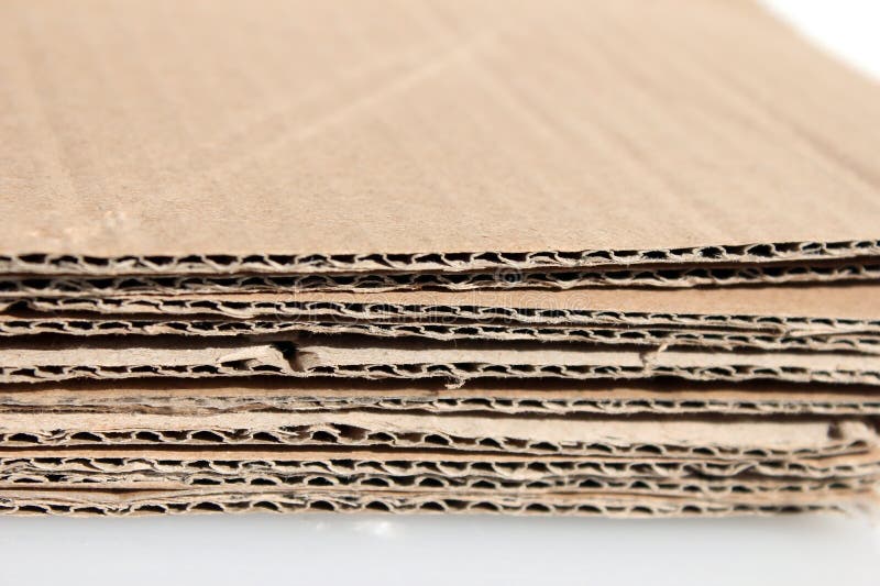 Sheets of cardboard. stock photo. Image of label, floor - 313540384