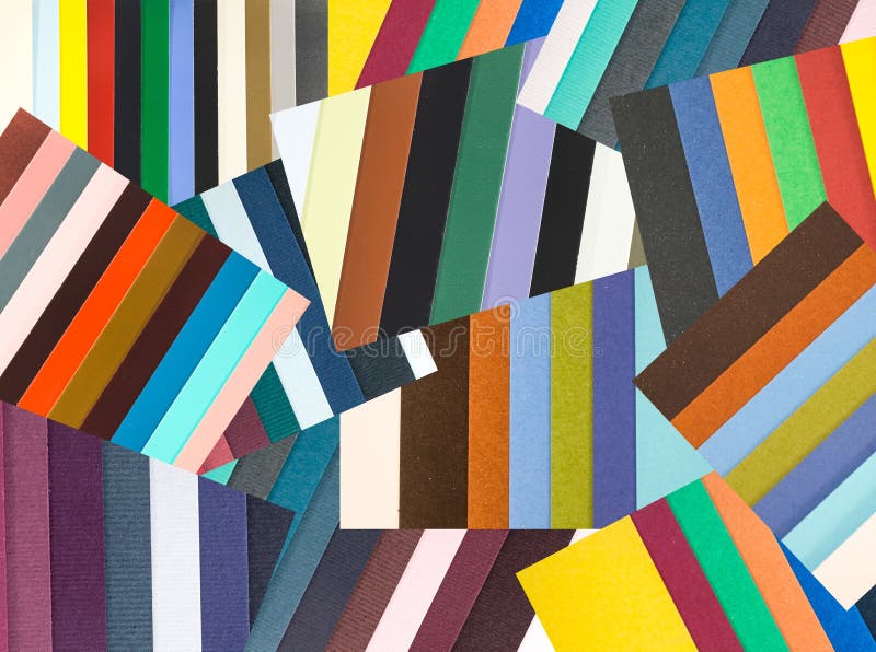 Sheets of colored paper stock illustration. Illustration of concept ... Sheets of colored paper stock illustration. Illustration of concept ...