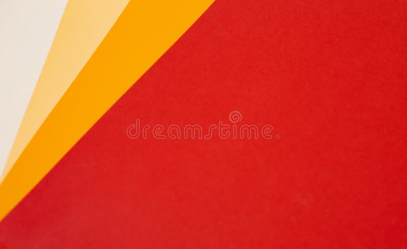 Sheets of Colored Paper. Many Colored Sheets of Paper are Laid Out in ...