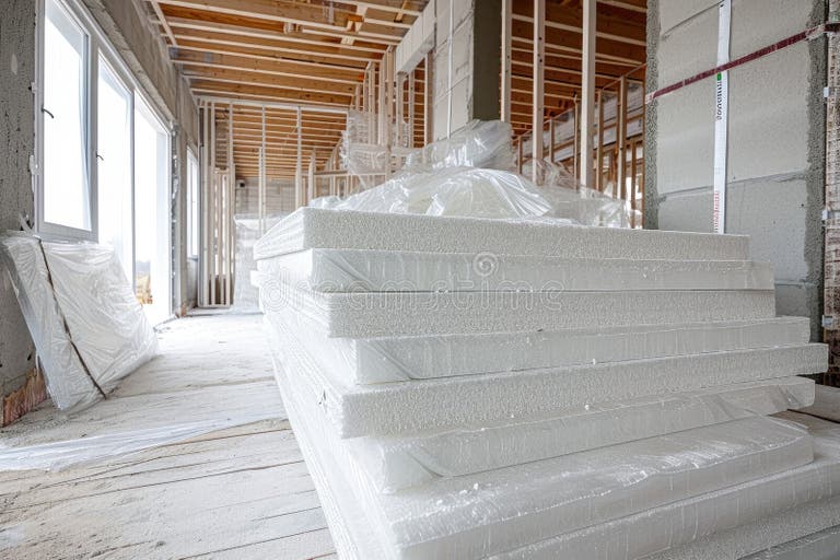 Sheets of Expanded Polystyrene for House Thermal Insulation during ...