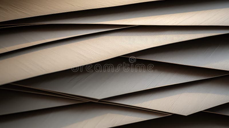 Sheets Grey Cardboard Texture Stock Illustration - Illustration of ...
