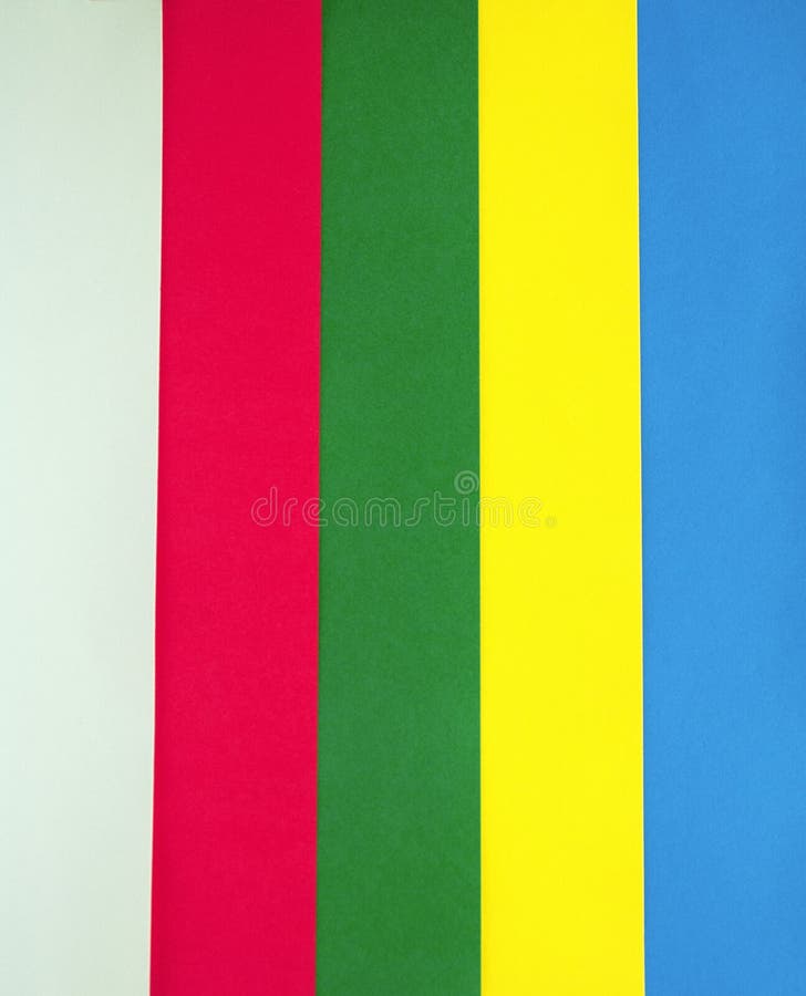Sheets of Multi-colored Paper. Stock Image - Image of graphic, creative ...