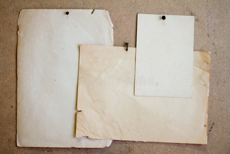 Sheets of old paper. stock image. Image of pattern, bulletin - 85641727