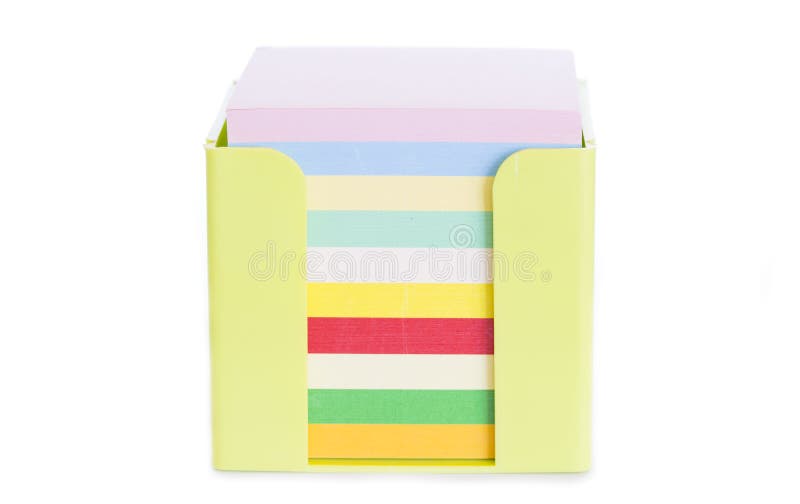 Sheets of Paper Colored Notes Stock Image - Image of bookshop, design ...