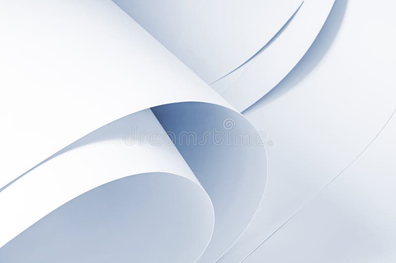 Sheets of paper. stock photo. Image of empty, turn, design - 364151586