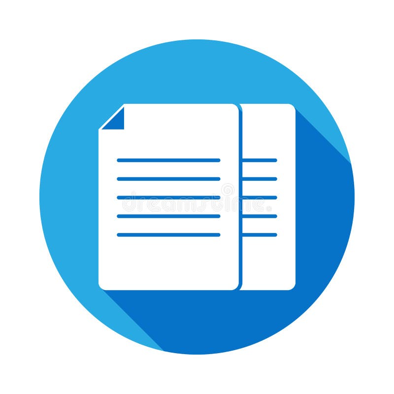 Sheets of Papers Icon in Badge Style. One of Web Collection Icon Can Be ... Sheets of Papers Icon in Badge Style. One of Web Collection Icon Can Be ...