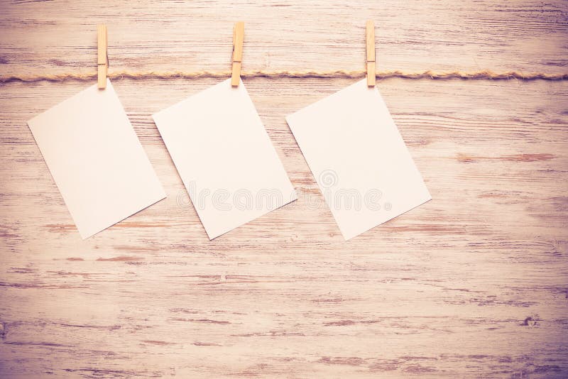 Sheets for writing message stock photo. Image of empty - 193255326
