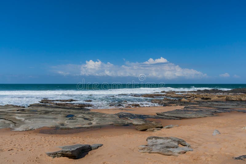 Sheffield Beach stock image. Image of coast, seascape - 96740413