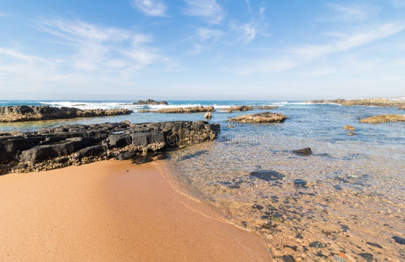 Sheffield Beach stock image. Image of seascape, northcoast - 93798433