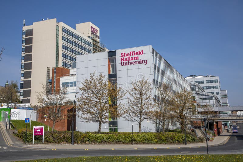 Edificios Del Campus De La Universidad De Sheffield Imagen editorial ...