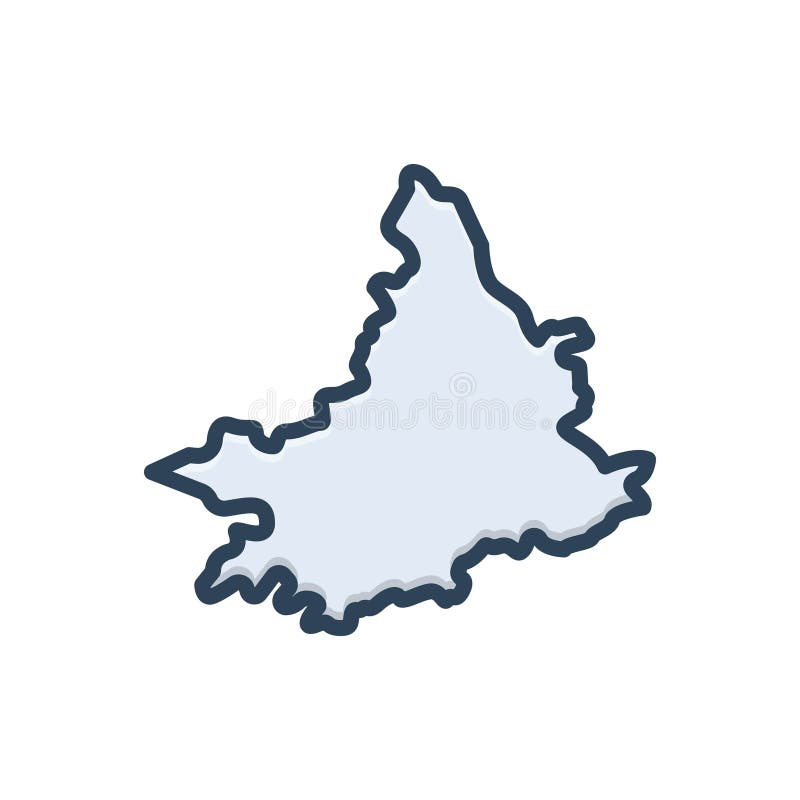 Color Illustration Icon for Sheffield, Vincent and Region Stock ...