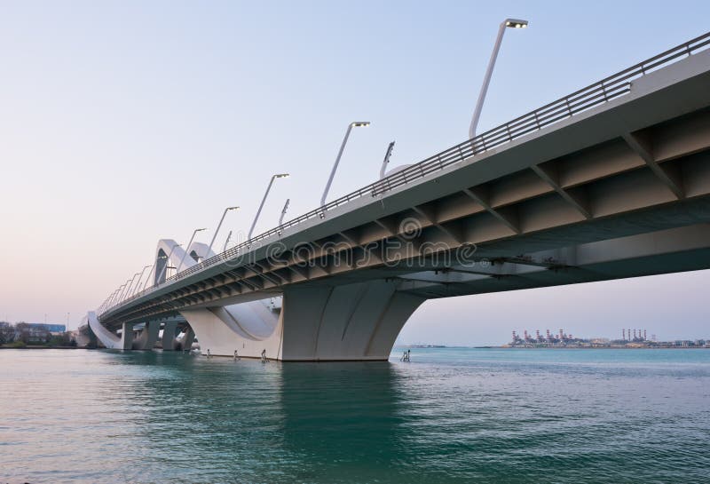 Sheikh Zayed Bridge, Abu Dhabi, UAE Editorial Photography - Image of ...