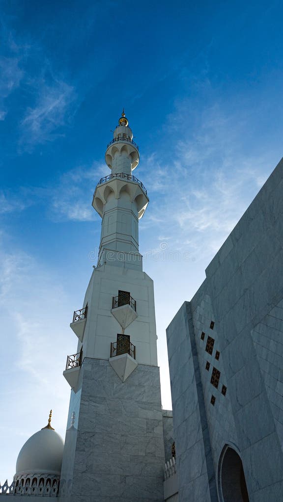 Sheikh Zayed Great Mosque Building, Indonesia Stock Photo - Image of ...