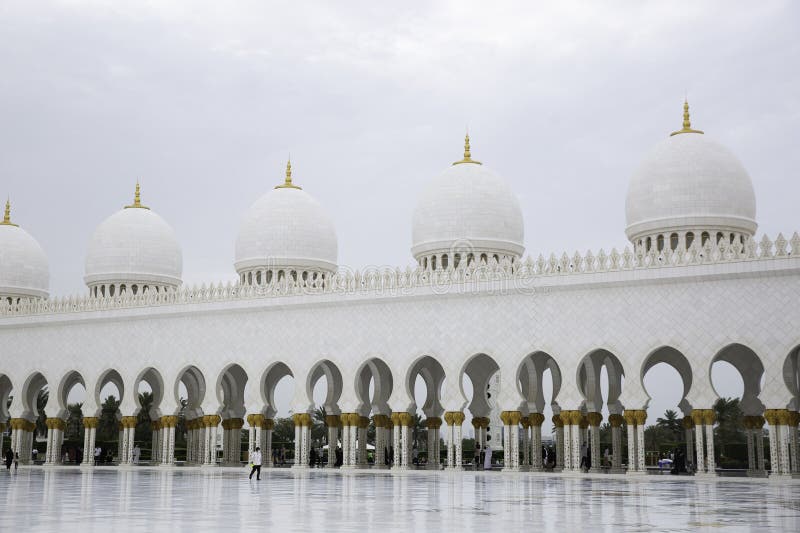 Sheikh Zayed Mosque, Grand Mosque, Abu Dhabi - March 18, 2024 Editorial ...