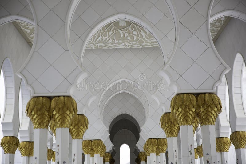 Sheikh Zayed Mosque, Grand Mosque, Abu Dhabi - March 18, 2024 Editorial ...