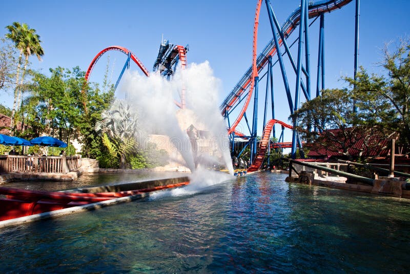 SheiKra editorial stock photo. Image of excitement, speed - 20551993