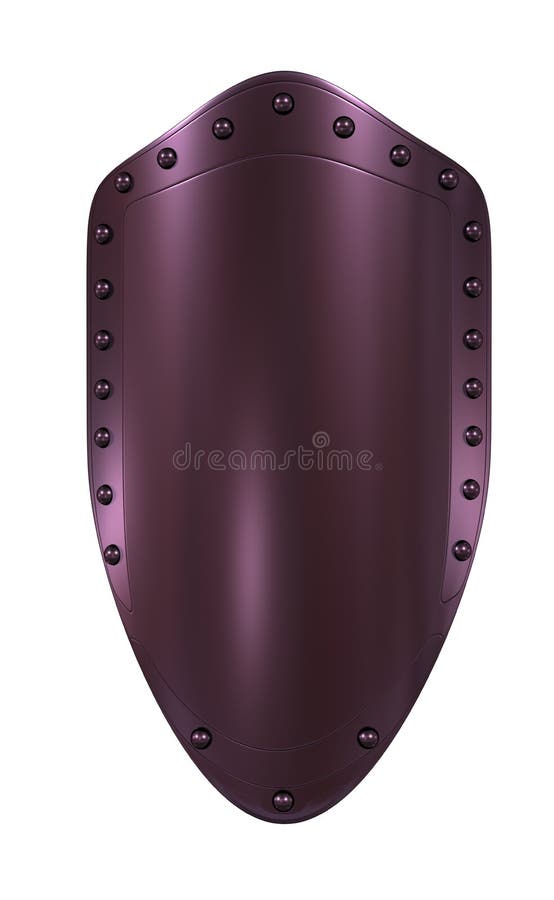 Sheild purple stock illustration. Illustration of defending - 53865448