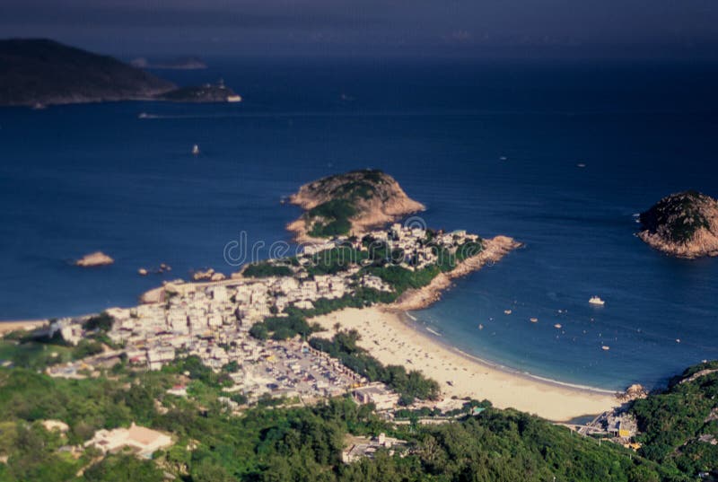 Shek O Beach, Hong Kong Island Stock Photo - Image of kong, tropical ...