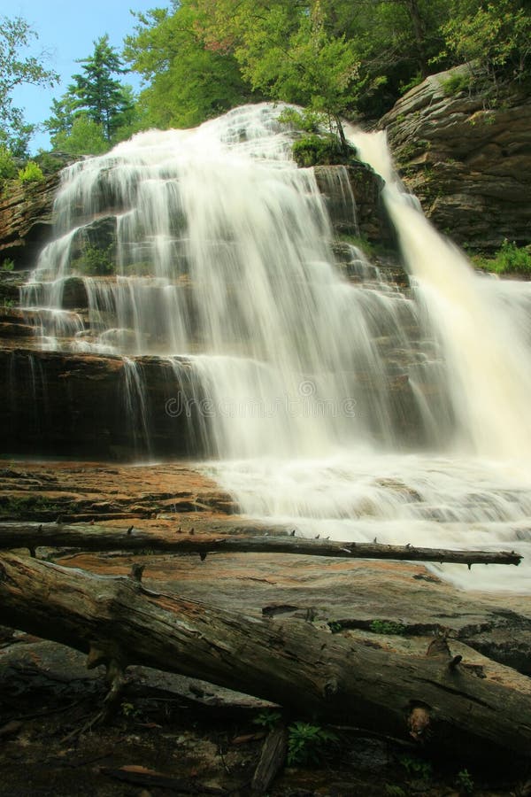 Sheldon Falls Vertical stock image. Image of park, flood - 10589735