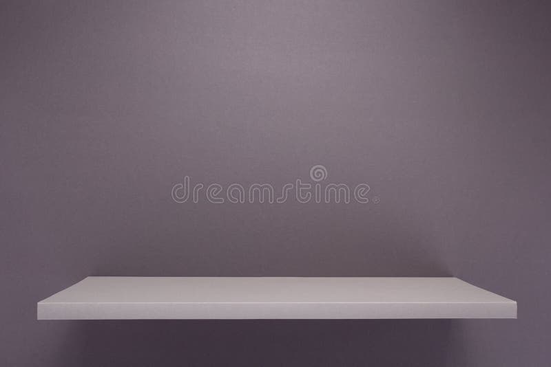 Shelf at Abstract Wall Background Stock Image - Image of texture ...